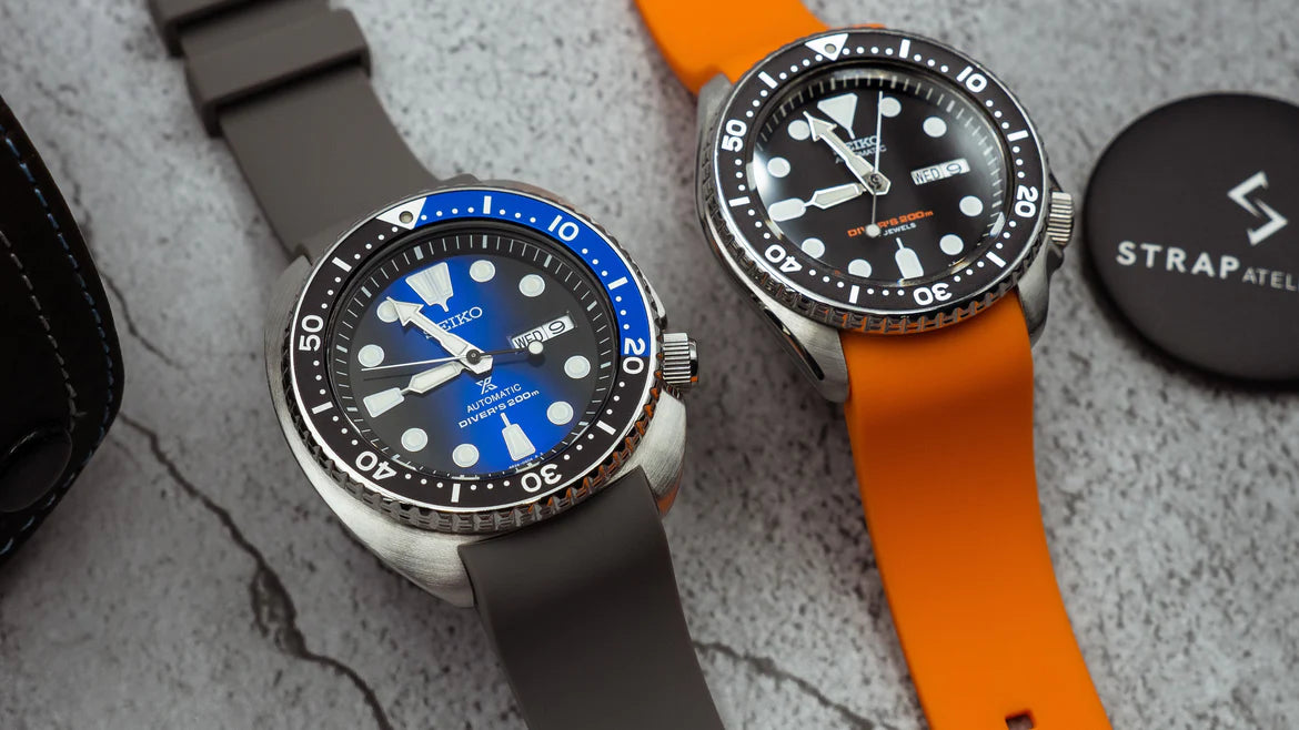 The Core Differences Between Silicone and Rubber Watch Straps – Strap ...