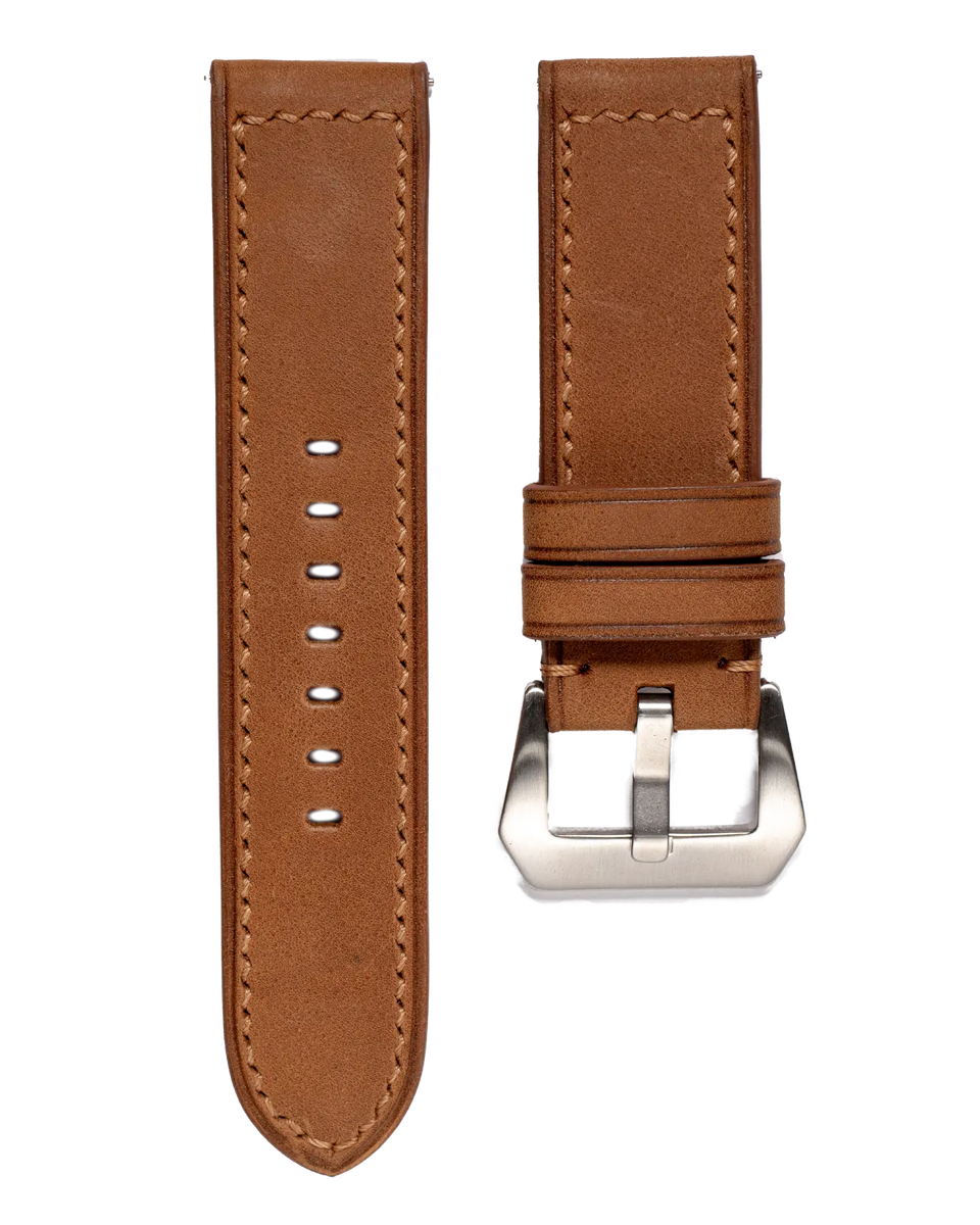 Crazy Horse Chunky Leather Strap – Strap Atelier